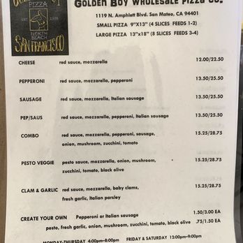 GOLDEN BOY PIZZA - Updated July 2024 - 402 Photos & 311 Reviews - 1119 ...