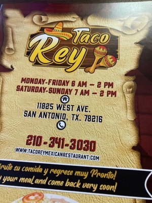 TACO REY - 19 Photos & 38 Reviews - 11825 West Ave, San Antonio, Texas ...