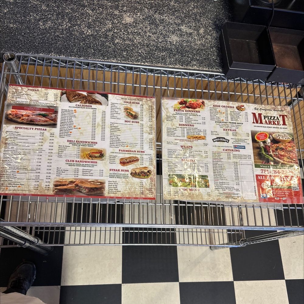 PIZZA MARKET - 48 Reviews - 376 S Main St, Sharon, Massachusetts ...