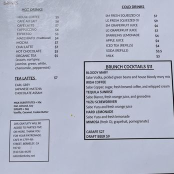 CAFE M - Updated October 2024 - 2045 Photos & 2008 Reviews - 1799 4th ...