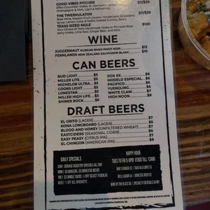 OFF THE CUFF - 146 Photos & 59 Reviews - 2901 Elm St, Dallas, TX - Menu ...