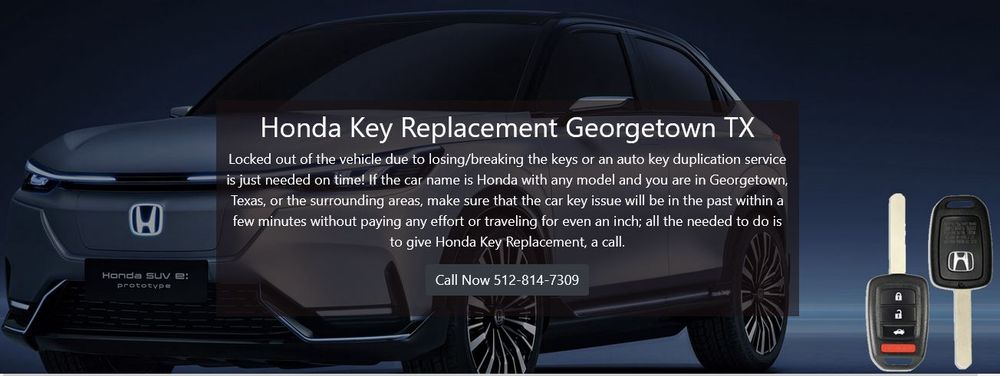HONDA KEY REPLACEMENT GEORGETOWN TX - Updated October 2024 - Georgetown ...