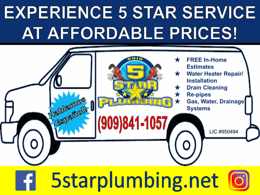 5 Star Plumbing - Updated January 2026 - 53 Photos - 48 Reviews - 673 E Cooley Dr, Colton ...