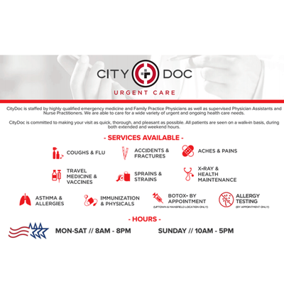 CITYDOC URGENT CARE - Updated January 2026 - 26 Photos & 149 Reviews ...