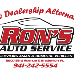 RON’S AUTO SERVICE - Bradenton, FL - Auto Repair - Phone Number - Yelp