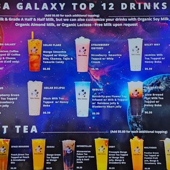 BOBA GALAXY - Updated November 2024 - 361 Photos & 180 Reviews - 2090 N ...