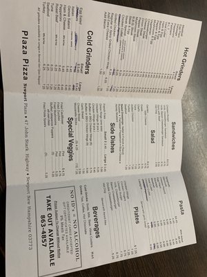 PLAZA PIZZA - Updated October 2025 - 20 Reviews - 47 John Stark Hwy ...