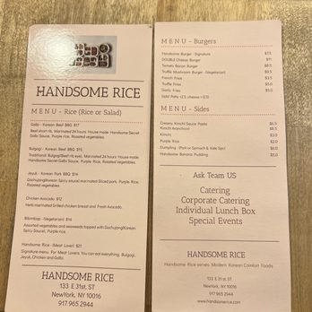 HANDSOME RICE - Updated November 2025 - 322 Photos & 190 Reviews - 133 ...