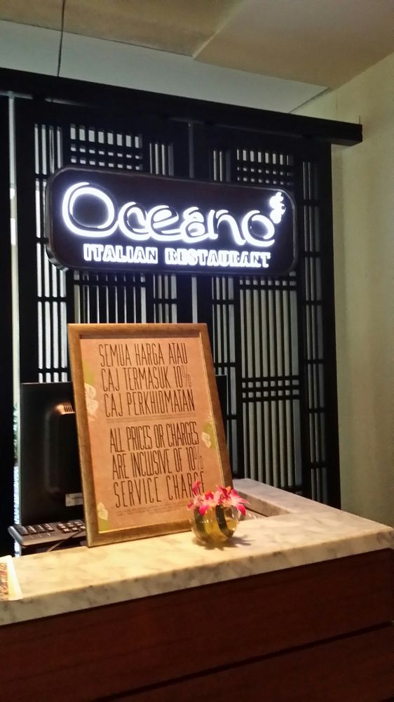OCEANO ITALIAN RESTAURANT - Shangri-La Rasa Ria Resort, Kota Kinabalu ...