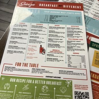 SNOOZE, AN A.M. EATERY - Updated September 2024 - 135 Photos & 97 ...