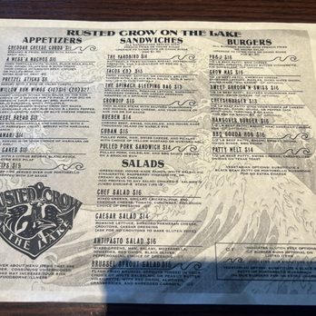 RUSTED CROW ON THE LAKE - Updated August 2024 - 85 Photos & 53 Reviews ...