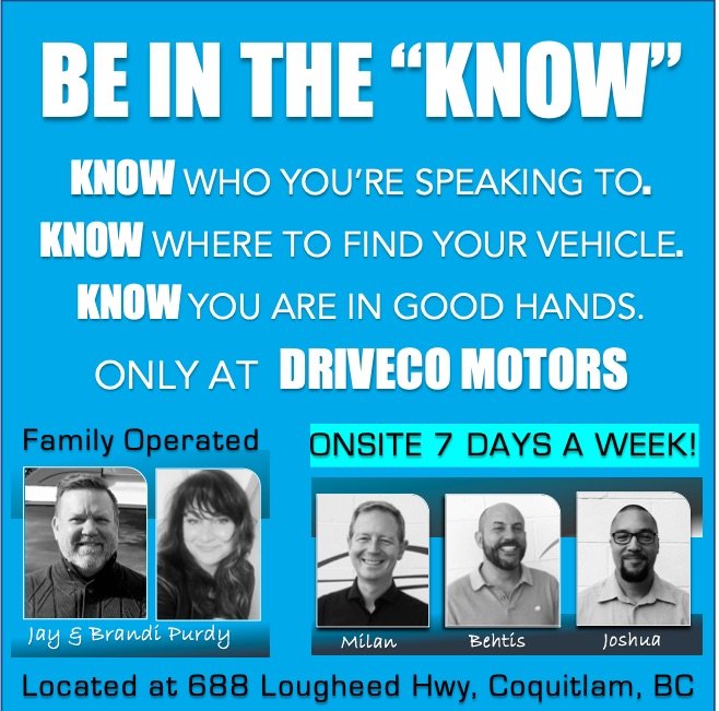 DRIVECO MOTORS - Updated October 2025 - 688 Lougheed Highway, Coquitlam ...