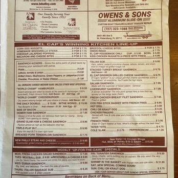 EL CAP RESTAURANT - Updated July 2025 - 369 Photos & 560 Reviews - 3500 ...