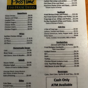 PASSTIME FISH HOUSE - Updated October 2025 - 139 Photos & 207 Reviews ...