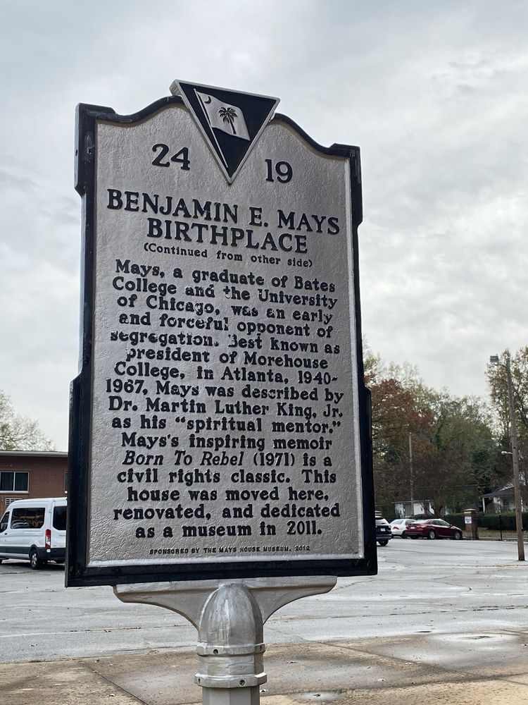 BENJAMIN E MAYS HISTORIC SITE - Updated March 2025 - 14 Photos - 229 N ...