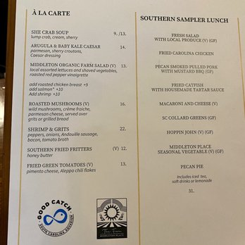 MIDDLETON PLACE RESTAURANT - Updated August 2024 - 160 Photos & 109 ...