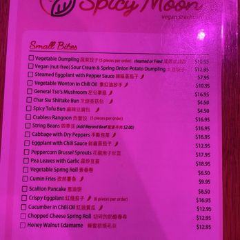SPICY MOON EAST VILLAGE - Updated December 2024 - 970 Photos & 744 ...