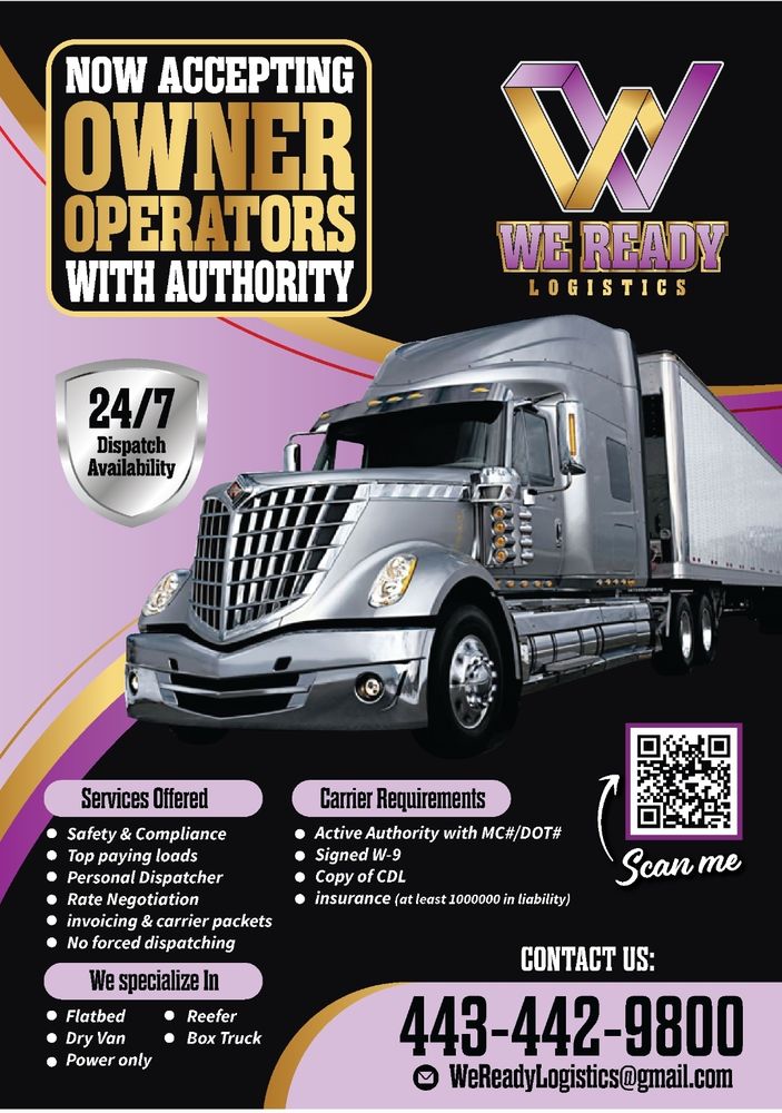 WE READY LOGISTICS | North Potomac, Maryland | Couriers & Delivery ...