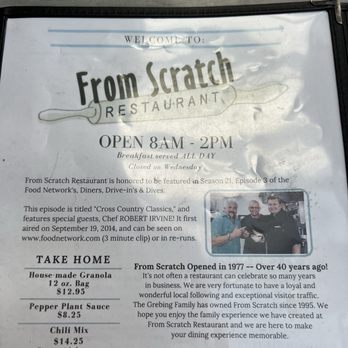 FROM SCRATCH RESTAURANT - Updated June 2024 - 2148 Photos & 1970 ...