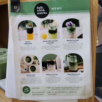 DAILY WHISK MATCHA - Updated July 2024 - 723 Photos & 167 Reviews ...