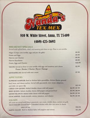 NANDA’S TEX MEX - Updated September 2025 - 41 Photos & 26 Reviews - 810 ...