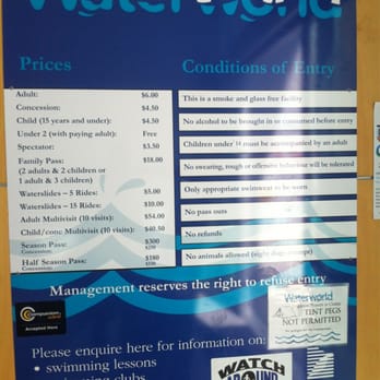 WATERWORLD AQUATIC CENTRE - Updated December 2025 - Jack High Ln ...