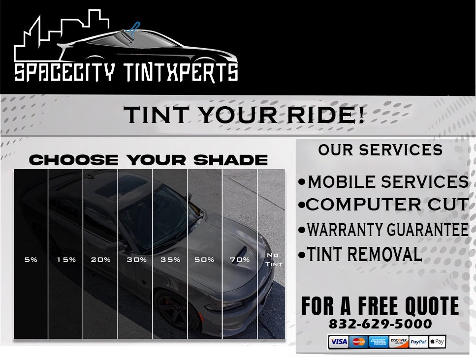 SPACE CITY TINT XPERTS - Updated January 2025 - Request a Quote - Klein, Texas - Car Window ...