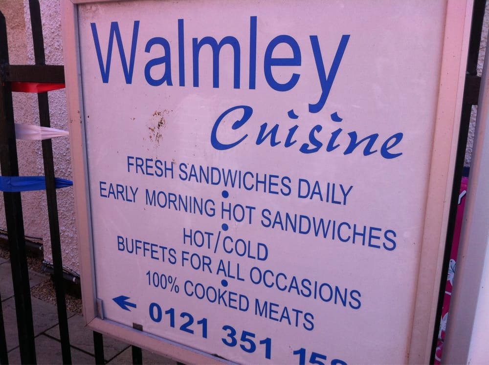 WALMLEY CUISINE - Walmley Road, Birmingham, West Midlands, United ...