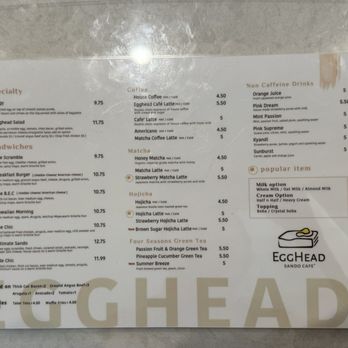 EGGHEAD SANDO CAFE - Updated November 2024 - 299 Photos & 128 Reviews ...