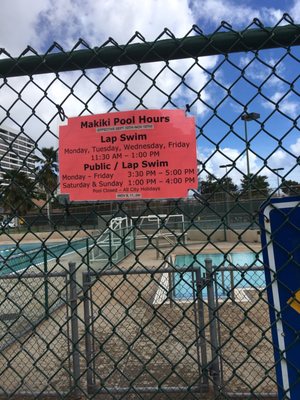 MAKIKI POOL - 1527 Keeaumoku St, Honolulu, Hawaii - Swimming Pools ...