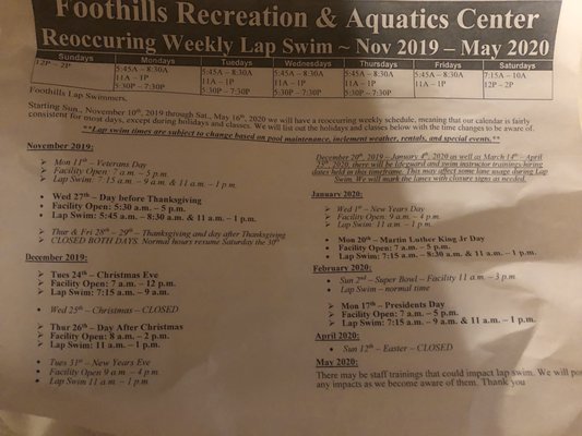 FOOTHILLS RECREATION & AQUATICS CENTER - 25 Photos & 36 Reviews - 5600 ...