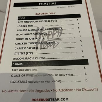 ROSEBUD STEAKHOUSE - Updated December 2025 - 58 Photos & 29 Reviews ...