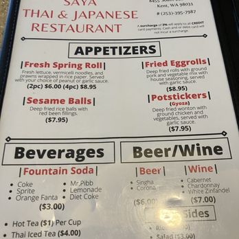 SAYA RESTAURANT - 197 Photos & 268 Reviews - 8455 S 212th St, Kent ...