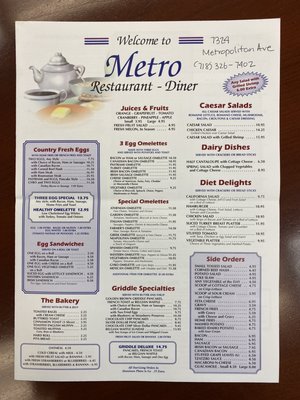 METRO DINER - Updated December 2024 - 83 Photos & 90 Reviews - 7324 ...