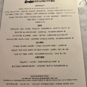 TRATTO - Updated December 2025 - 886 Photos & 464 Reviews - 4743 N 20th ...