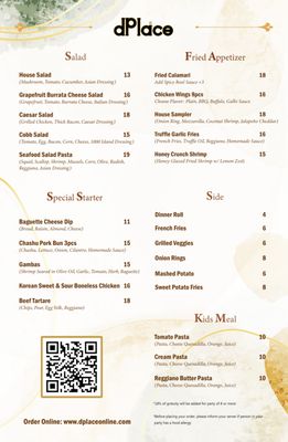 DPLACE STEAK & PASTA - Updated July 2024 - 1443 Photos & 497 Reviews ...