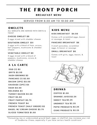 THE FRONT PORCH - Updated October 2025 - 13 Photos - 1740 Highmarket St ...