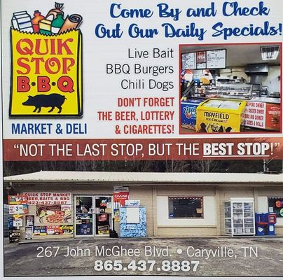 QUIK STOP BBQ MARKET AND DELI - Updated July 2025 - 267 John McGhee ...