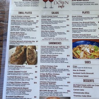 WINE DOWN CAFE with 53 real customer photos - Updated August 2024 - 33 ...