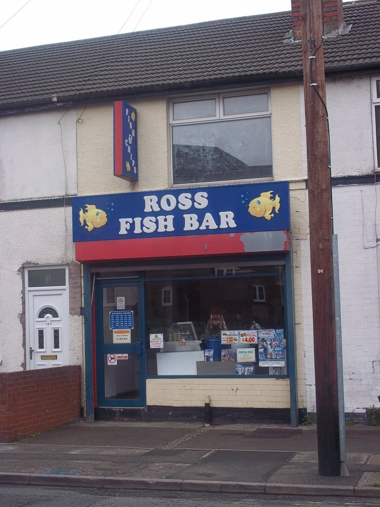 ROSS FISH BAR - 161 Ross, Rowley Regis, West Midlands, United Kingdom ...