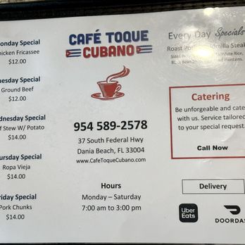 CAFE TOQUE CUBANO - Updated May 2025 - 56 Photos & 47 Reviews - 37 S ...