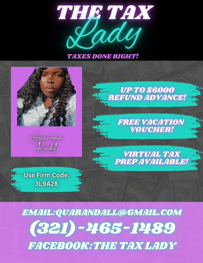 THE TAX LADY - Request Consultation - Sanford, Florida - Tax Services ...