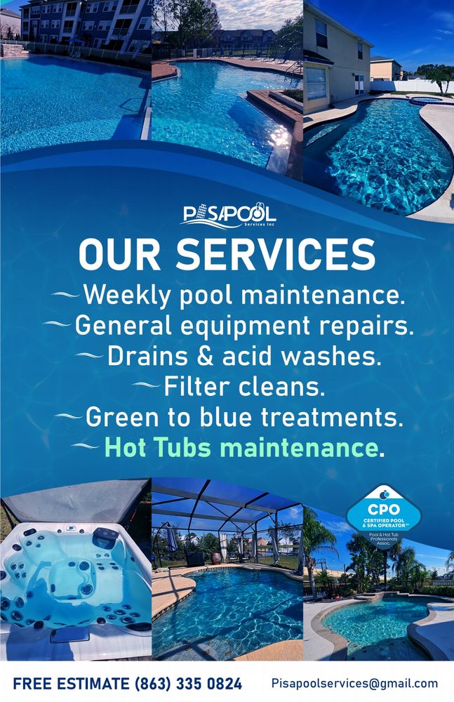 PISA POOL SERVICES - Updated August 2025 - 10 Photos - Orlando, Florida ...