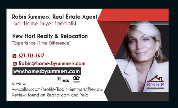 ROBIN SUMMERS - NEW START REALTY AND RELOCATION - Updated August 2025 ...