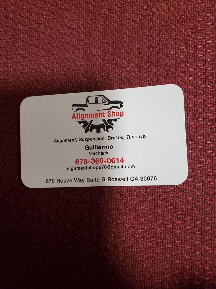 THE ALIGNMENT COMPANY - Updated October 2025 - 670 H Houze Way, Roswell ...