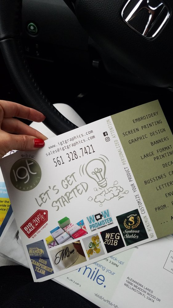 IGT GRAPHICS - Updated September 2025 - 3125 Fortune Cir, Wellington ...