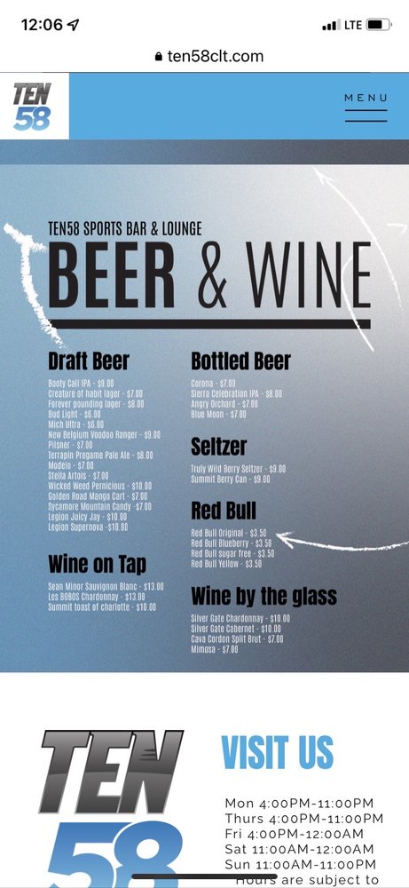 TEN58 SPORTS BAR AND LOUNGE - 48 Photos & 24 Reviews - 430 W 4th St, Charlotte, North Carolina ...