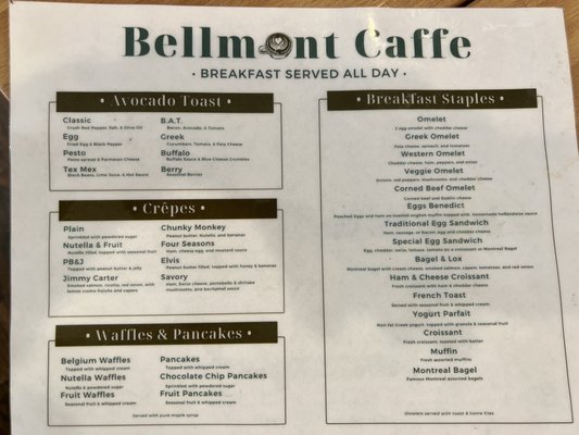 BELLMONT CAFFE - Updated September 2025 - 103 Photos & 177 Reviews - 80 ...