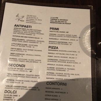 LÉ FRESCA - 287 Photos & 151 Reviews - 2218 2nd Ave N, Birmingham ...