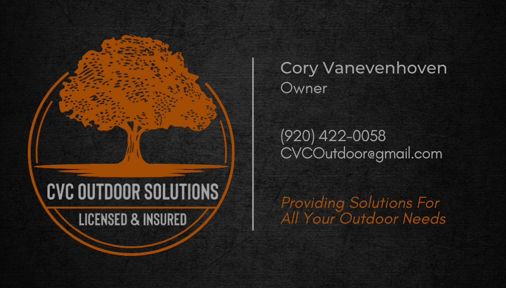 CVC OUTDOOR SOLUTIONS - Updated March 2025 - Kaukauna, Wisconsin - Snow ...